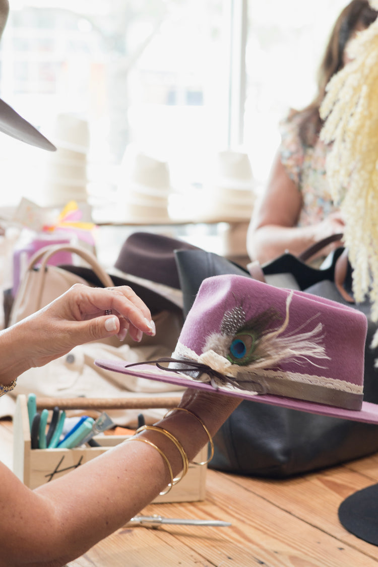 Hat Customization + Personalization - The Original Hat Bar – Flea Style